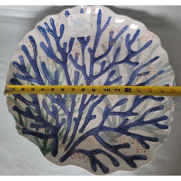 Dining | Sigrid Olsen Home 16 Coral Reef Melamine Serving Platter ...